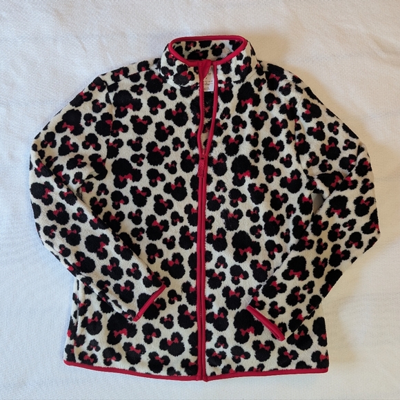 Disney | Jackets & Coats | Disney Minnie Mouse Print Jacket | Poshmark
